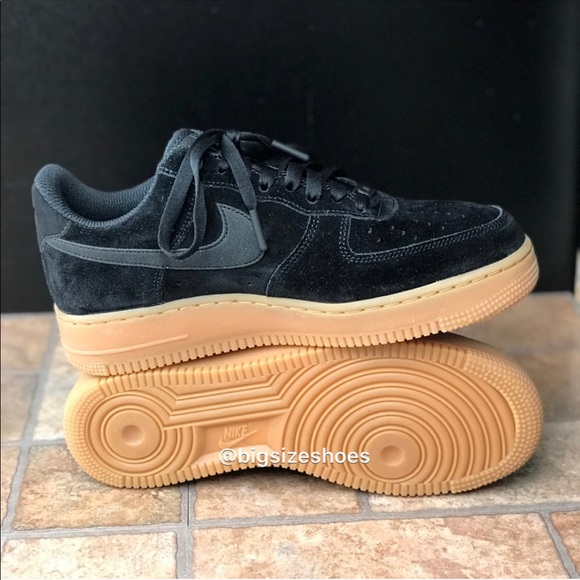 Nike | Shoes | Nwt Nike Air Force 7 Se Suede Black Wmns | Poshmark